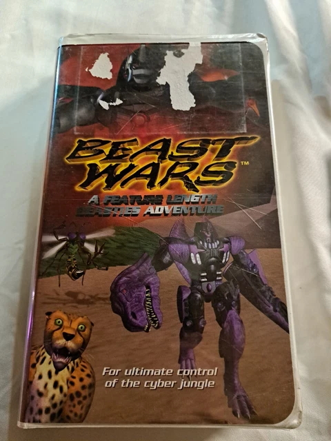 BEAST WARS VHS W/ Box Vintage Transformers Beast Wars A Feature Length ...