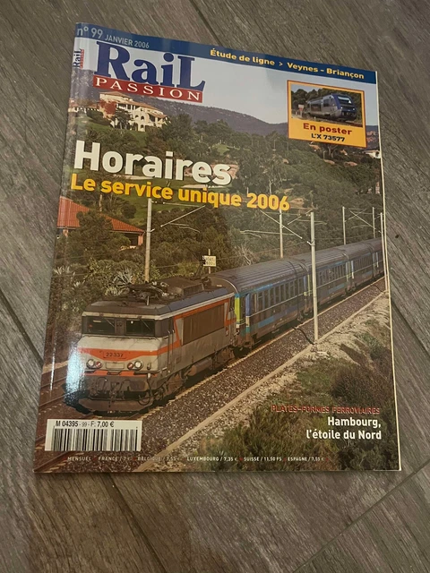 RAIL PASSION N°99 Revue ferroviaire/SNCF EUR 3,90 - PicClick FR