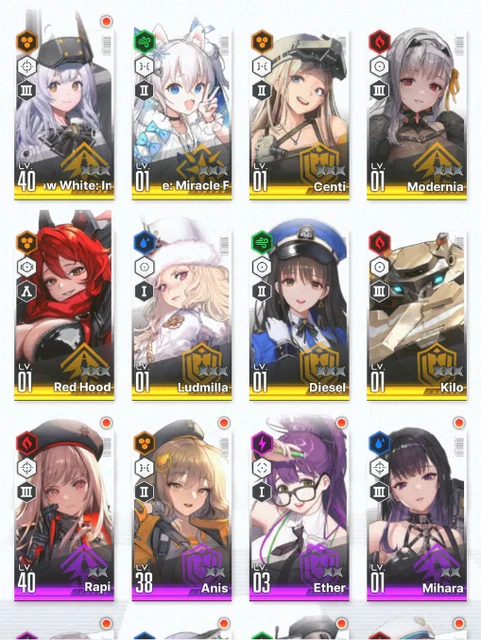 [NA]NIKKE GODDESS OF VICTORY starter 8SSR Anne+Modernia+Red Hood $76.99 ...
