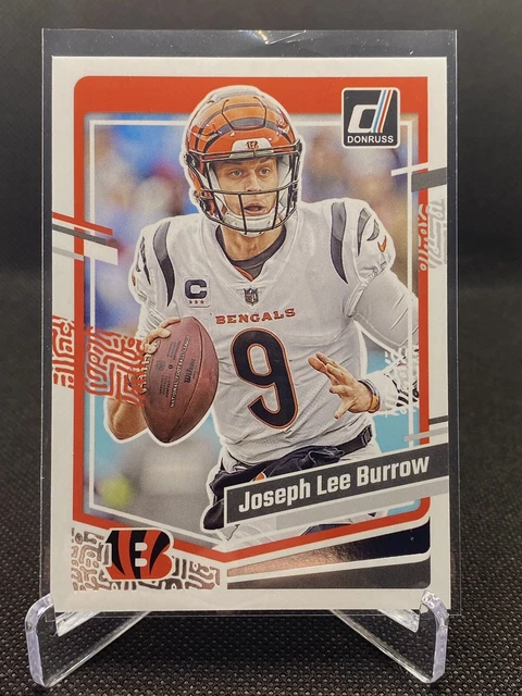 2023 PANINI DONRUSS Joe Joseph Lee Burrow Full Name Variation #57 SP ...