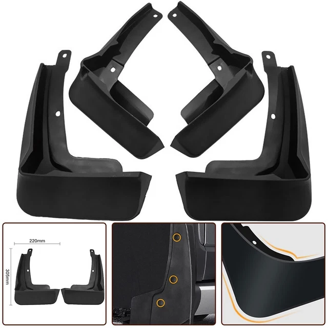 FOR GOLF 8 R-Line Mudflaps Splash Guards Front Rear Mud Flap Mudguards ...