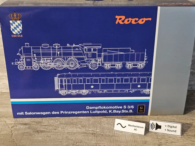 ROCO H0 61473 Zugset "175 Jahre K.Bay.Sts.B" , H0 +Digital +Sound ...