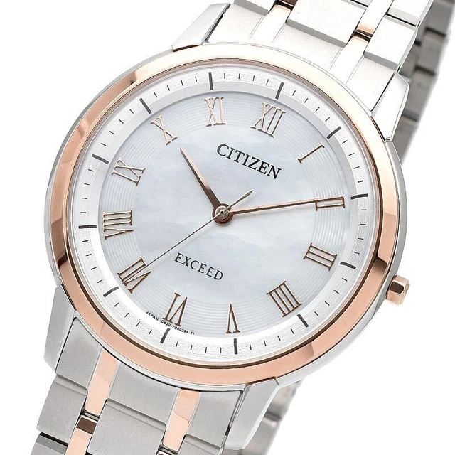 CITIZEN EXCEED AR4004-71D Eco-Drive Titane Saphir Montre solaire 37,5 ...
