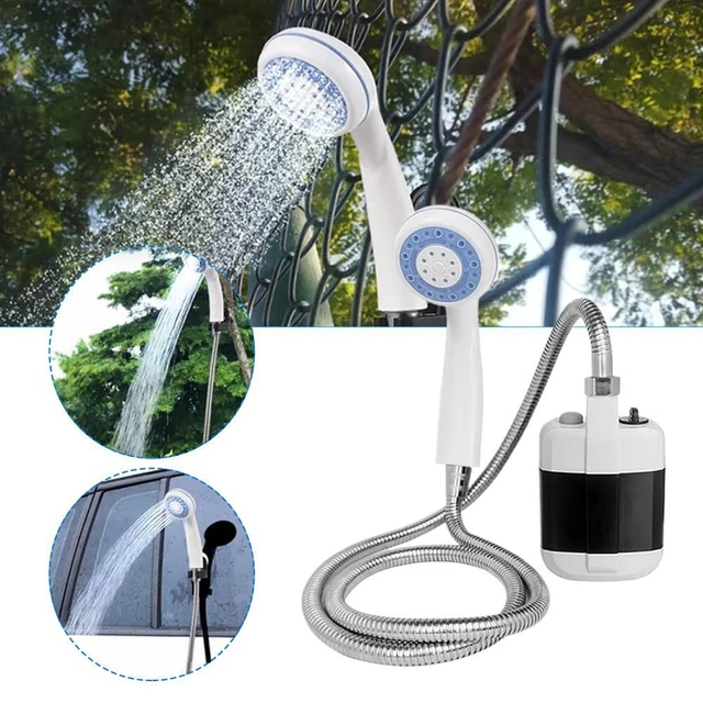 PORTABLE CAMPING SHOWER Outdoor Electric USB Shower Pump for Parking £ ...