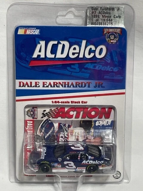 1998 ACTION DALE Earnhardt Jr #3 AC Delco Chevy Monte Carlo NASCAR 1/64 ...