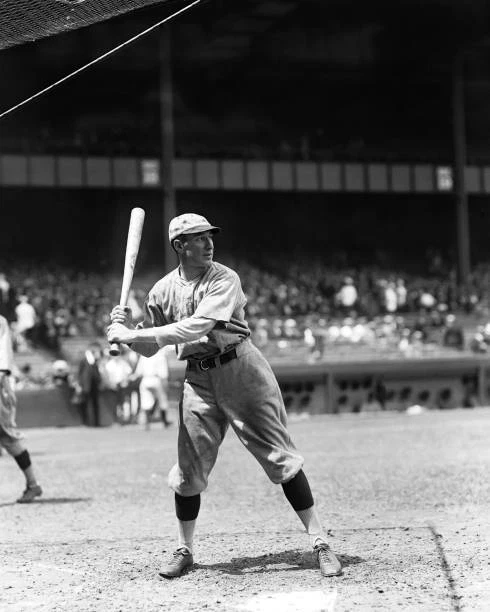 WALTER GERBER OF the St Louis Browns at bat in 1924 Baseball Old Photo ...