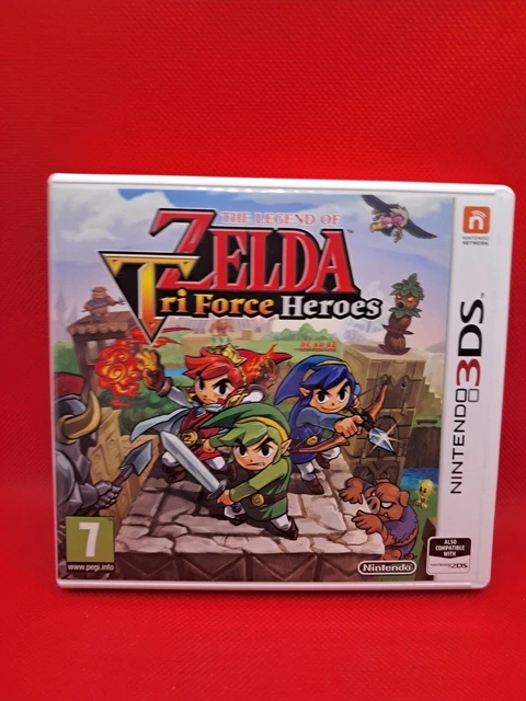 JEU THE LEGEND Of Zelda Tri Force Triforce Heroes Sur Nintendo 3DS EUR ...