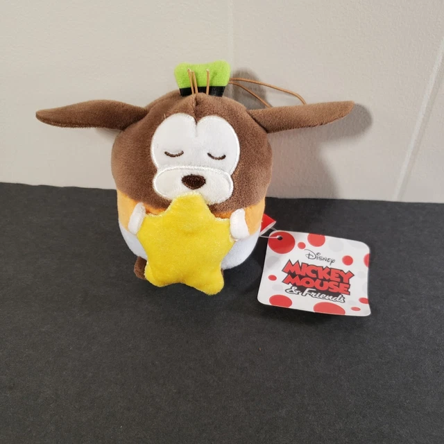 DISNEY MICKEY MOUSE And Friends Sleeping Goofy Star Plush Japanese ...