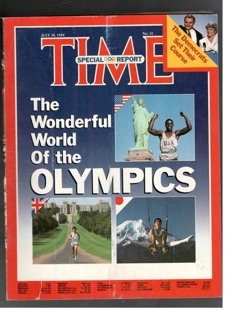 OLYMPIC THE WONDERFUL World Of The Olympics Time Magazine 1984 Juillet ...