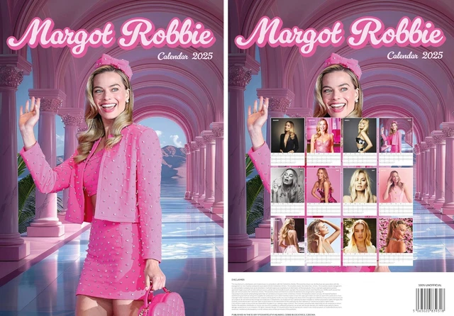 MARGOT ROBBIE CALENDAR 2025 £13.99 - PicClick UK
