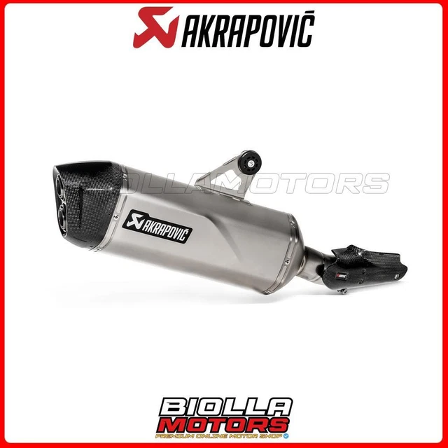 POT LIGNE AKRAPOVIC Bmw R 1250 Gs / Adventure 2022 Titanio S-B12So23 ...