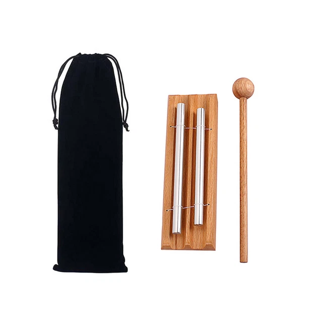 WOODEN MUSICAL MINDFULNESS Meditation Chime Percussion Instrument With ...