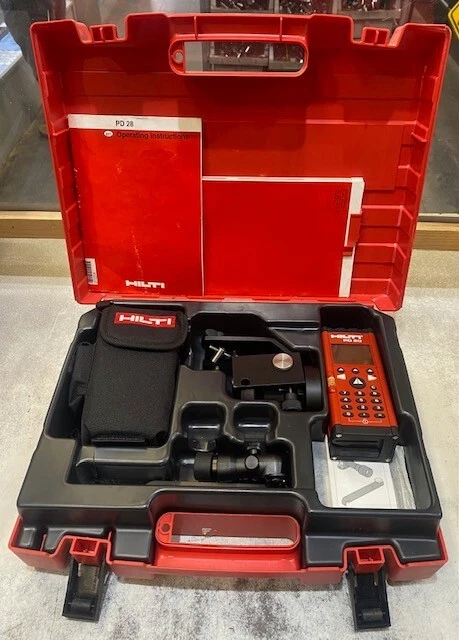 HILTI PD 28 Laser Range Distance Meter Kit in Case EUR 223,00 - PicClick FR