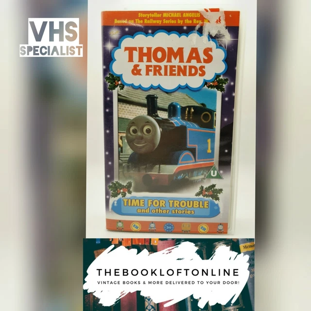 THOMAS THE TANK Engine And Friends Time For Trouble VHS Video Tape ...