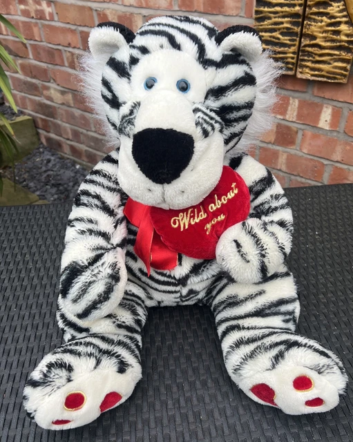 TIGER SOFT TOY Plush I’m Just Wild About You! H 23” Vintage Vgc £24.95 ...