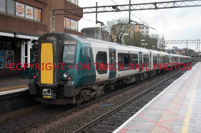 UK RAILWAY PHOTOGRAPH Of Emu Class 350 350245. Rmemu-66 £1.70 - PicClick UK