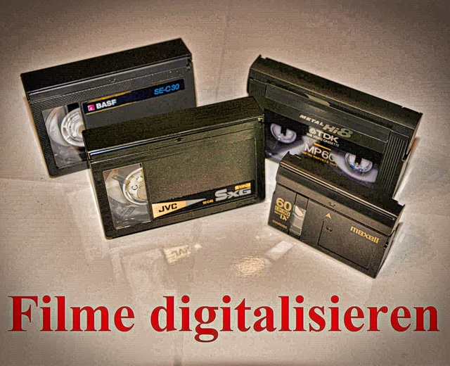 NUMÉRISER VHS, HI8, Vidéo 8, S-VHS, Mini-DV, VHS-C cassettes sur DVD ...