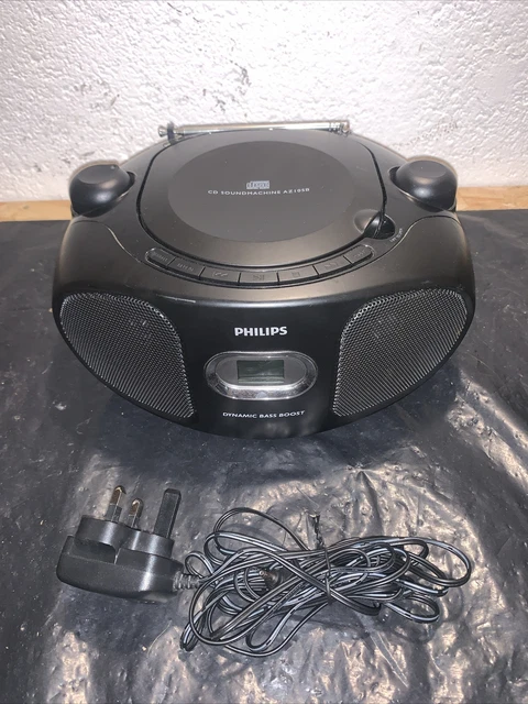 PHILIPS CD SOUNDMACHINE AZ105B CD Player And Radio For Spares Repairs ...
