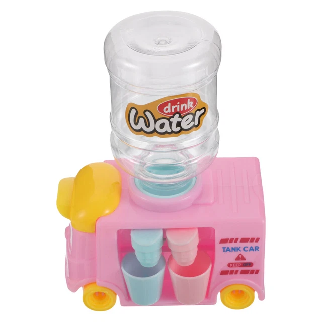 MINI WATER MACHINE Toy Children Car Shaped Water Dispenser Drink Water ...