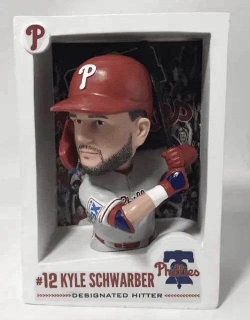 NEW! KYLE SCHWARBER 2025 Limited Edition Card Show Bobble Head in Case ...