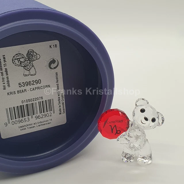 SWAROVSKI KRIS BÄR Sternzeichen Steinbock Horoskop Bear Capricorn ...