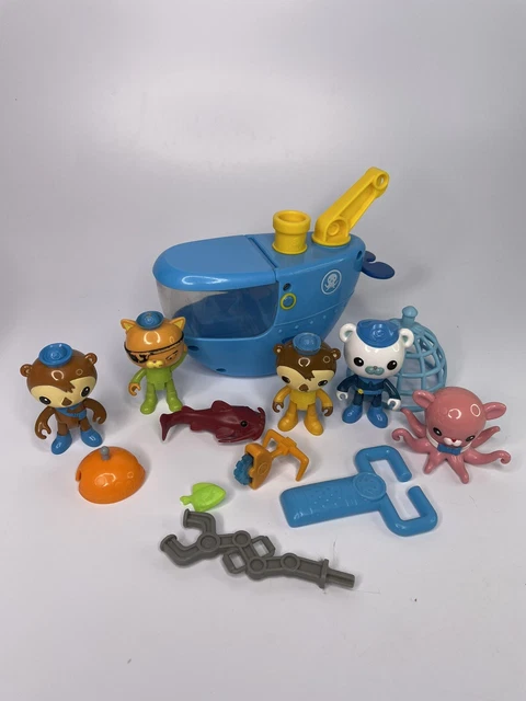 FISHER-PRICE OCTONAUTS GUP C With Figure Submarine Vehicle Toy MISSING ...