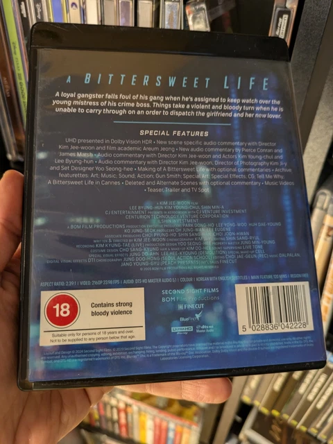 A BITTERSWEET LIFE (4k Ultra HD, 2005) UK Import Region FREE / Second ...