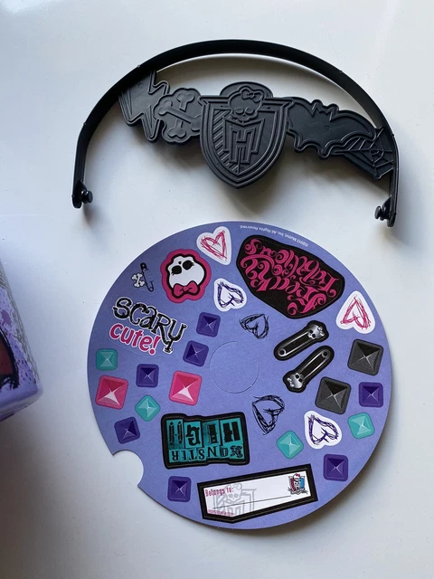 MONSTER HIGH HALLOWEEN Candy Pail Bucket Clawdeen Wolf McDonald’s Happy ...