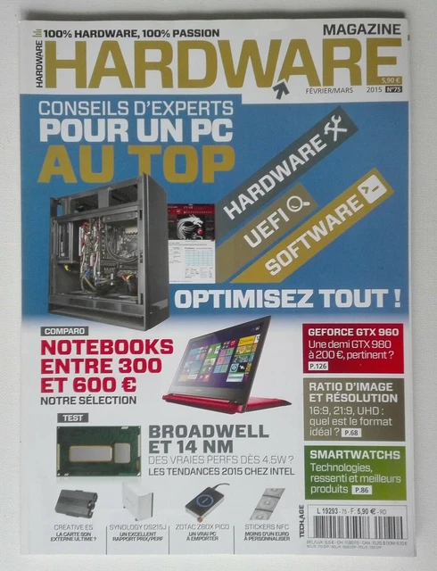 REVUE INFORMATIQUE PC - Hardware N° 75 - Fervrier 2015 EUR 4,90 ...