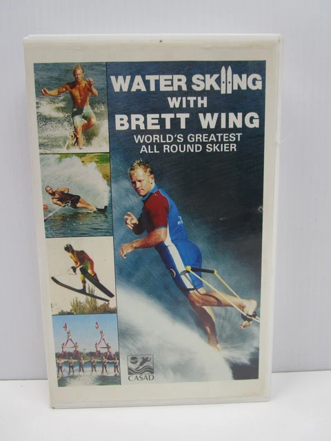 WATER SKIING, SURFING, Brett Wing, VHS Tape, Vintage Video, RARE £21.56 ...
