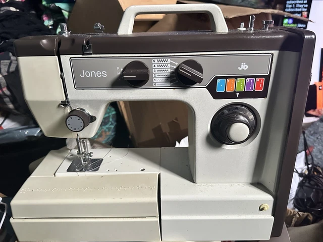HEAVY DUTY JONES model VX730 electric sewing machine £37.12 - PicClick UK