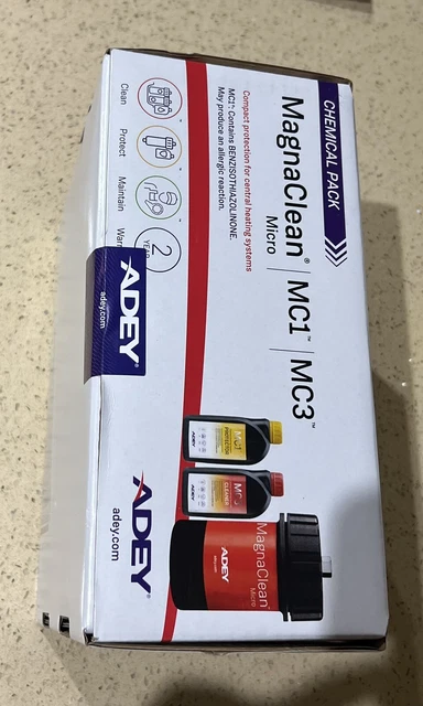 ADEY MAGNACLEAN MICRO Filter Chemical pack With Inhibitor And Cleaner £ ...