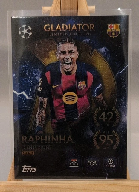 TOPPS MATCH ATTAX 2026 Champions League Raphina Gladiator Limited ...