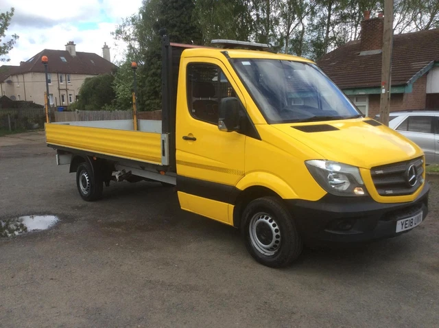 2018 MERCEDES-BENZ SPRINTER 3.5t DROPSIDE CHASSIS CAB Diesel Manual £ ...