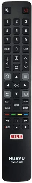 REPLACEMENT REMOTE CONTROL RM-L1508+ RC802N for Thomson TCL TV U75C7026 EUR 11,46 - PicClick DE