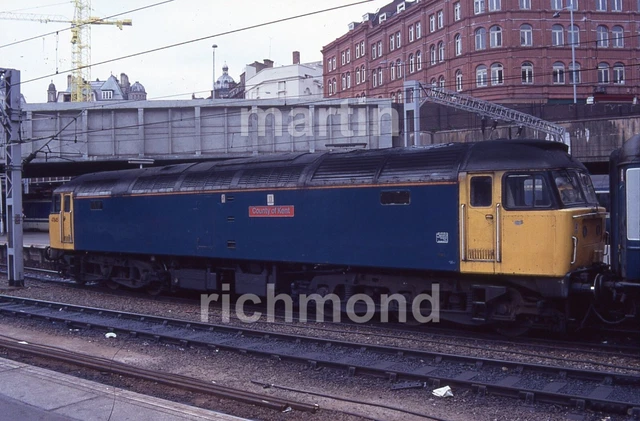 BIRMINGHAM NEW STREET Class 47 47845 1990 Agfachrome 35mm Slide RN344 £ ...
