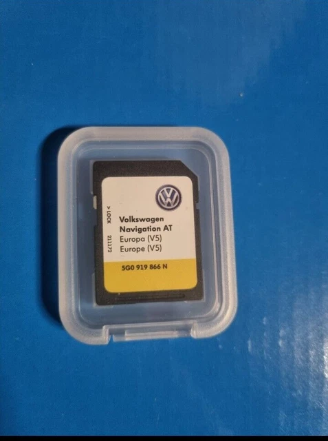 SD KARTE NAVIGATION At Europa V5 2015 Vw Discover Media 1 Golf 7 Polo ...