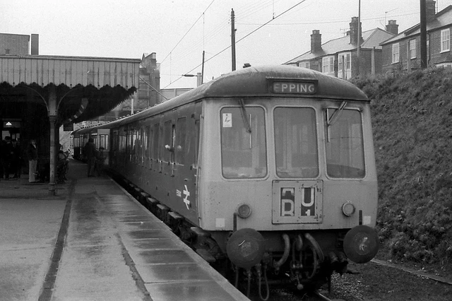 BRITISH RAIL DMU at Witham on Braintree service early 1970s Rail Photo ...