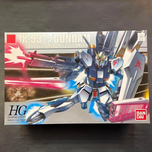 BANDAI HG 1/144 RX-93 V Gundam Metallic Coating Ver. HGUC Model Kit Japan New EUR 113,88 ...