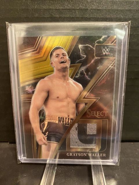 2023 PANINI SELECT WWE GRAYSON WALLER Sparks Patch Gold #/10! $64.65 ...
