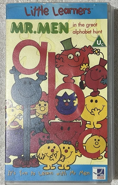 LITTLE LEARNERS MR. Men In The Great Alphabet Hunt Tape Ref00370 £8.07 ...