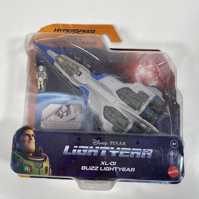 DISNEY PIXAR LIGHTYEAR Hyperspeed Series XL-01 Rocket Ship & Mini Buzz ...
