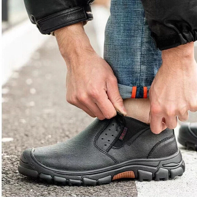 NEW MENS WORK Boots Indestructible Shoes Composite Toe Shoes Waterproof ...