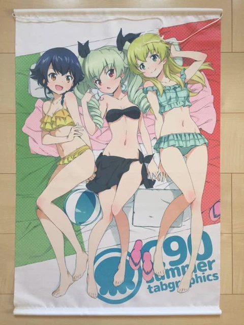 TAPISSERIE FILLES ET chars Kanzaki Hiro C90 Tabgraphics taille B2 EUR 107,36 - PicClick FR