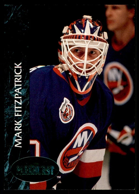 1992-93 PARKHURST ÉMERALD Ice Mark Fitzpatrick New York Islanders #99 ...