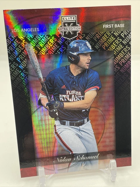 2023 PANINI ELITE Extra Edition NOLAN SCHANUEL Prime Numbers RC Rookie ... 2023 PANINI ELITE Extra Edition NOLAN SCHANUEL Prime Numbers RC Rookie ...