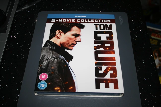 TOM CRUISE - 5-movie Collection Box-set (Blu-ray, 2021) New. Cert 15 ...