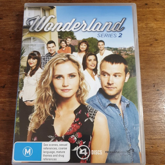 WONDERLAND DVD SERIES 2 Anna Bamford Australian Drama R4 FREE POST £7. ...