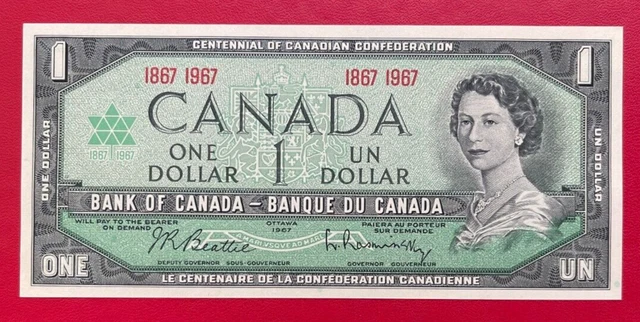 BEAU BILLET DE 1 Dollar du Canada 1967. Etat SPL/SPL+ EUR 6,00 ...