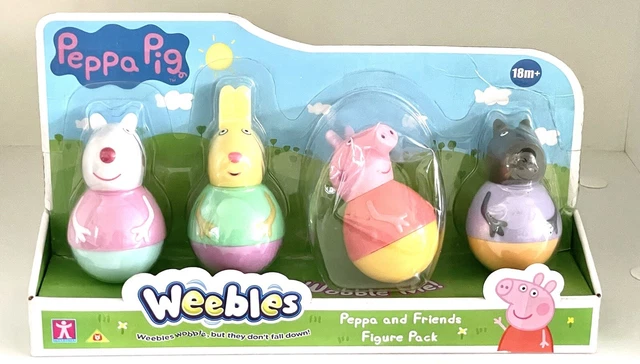 PEPPA PIG WEEBLES Peppa & Friends Figure Pack £9.99 - PicClick UK